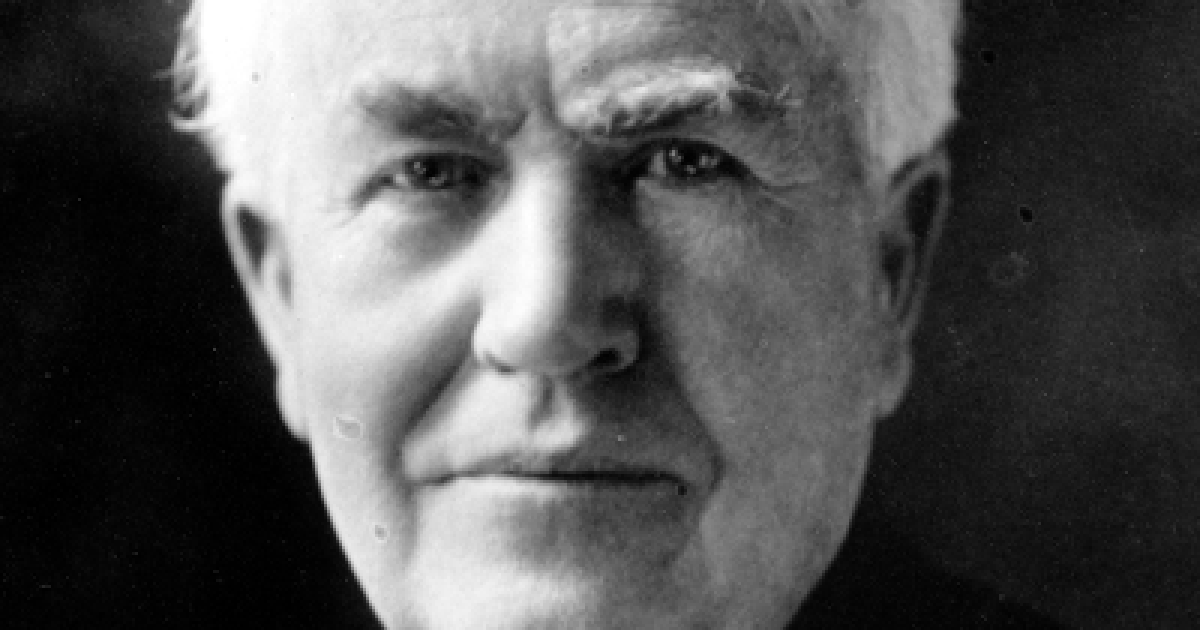 National Inventors Hall of Fame Inductee Thomas Edison and the Light Bulb